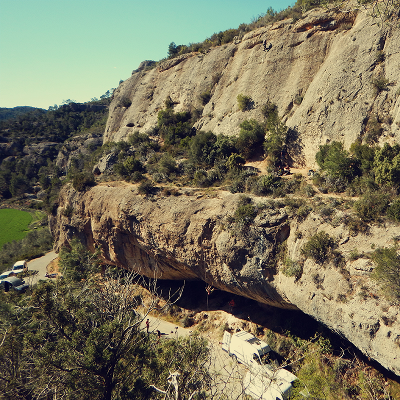 Big climbing in the small town of Margalef – Moves by Nature